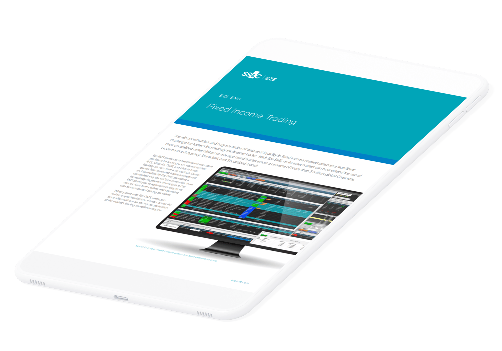 Eze Fixed Income EMS | SS&C Eze