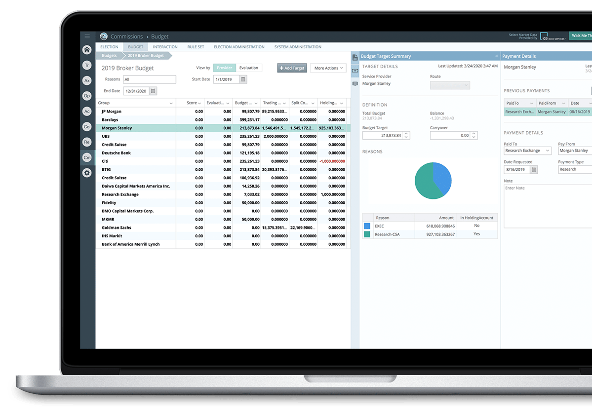 Eclipse Commission Management System | SS&C Eze