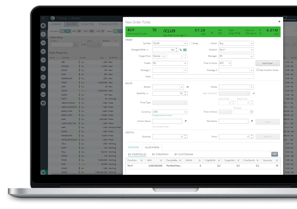Eze Eclipse Front Office | SS&C Eze
